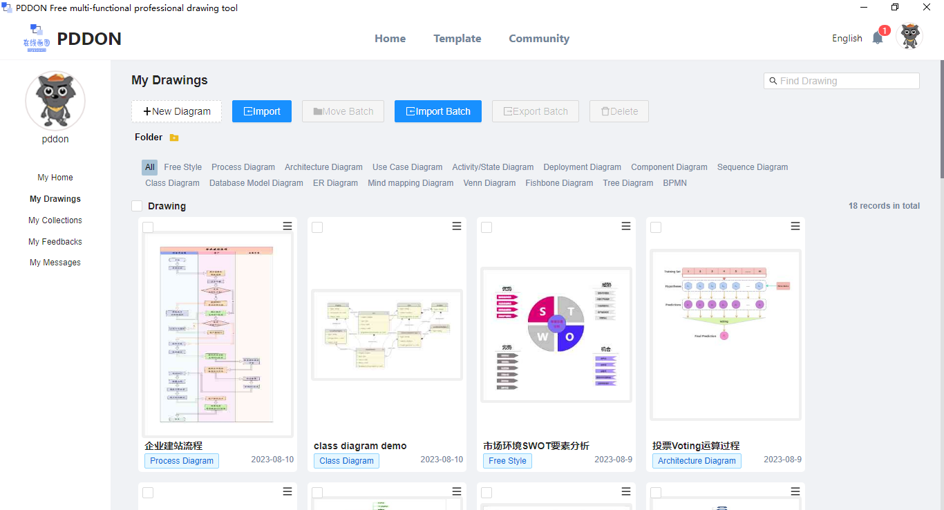 I accidentally discovered a drawing tool called PDDON that is comparable to Excalidraw. Let's ...